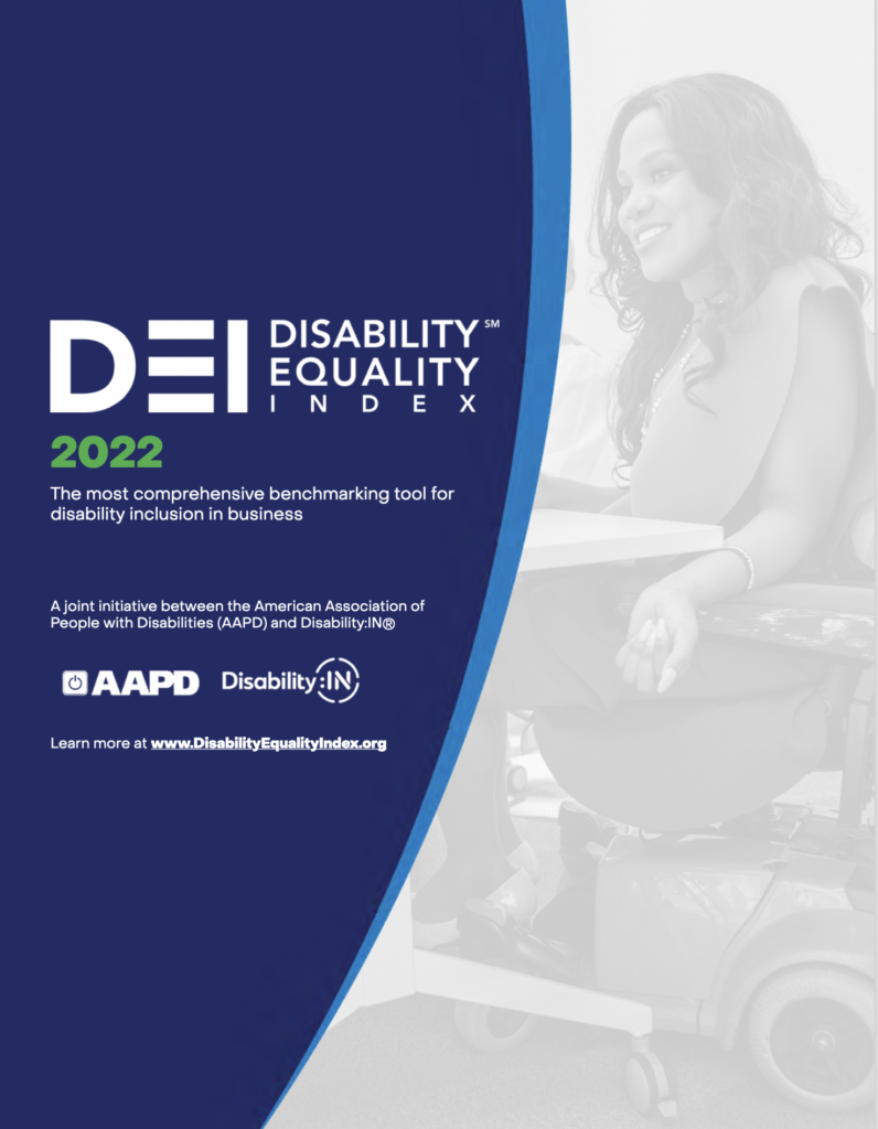 Disability Equality Index 2021 - AAPD